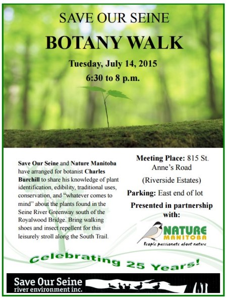 Botany Walk - Winnipeg Trails Association